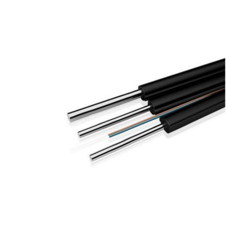 1 2 4 6 8 12 Core Indoor Outdoor butterfly Type Ftth Flat Drop Cable ...