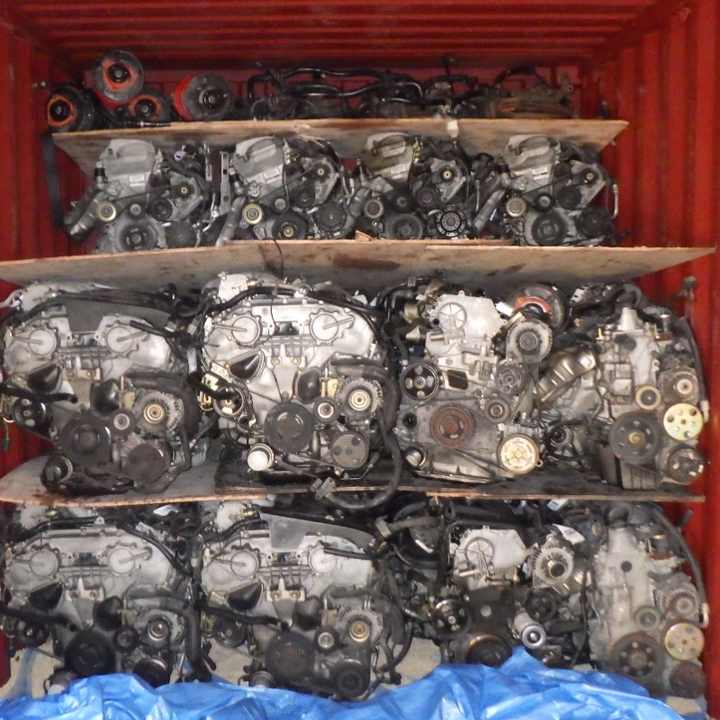 Used Car Engine Container Load 20F - Quality Checked