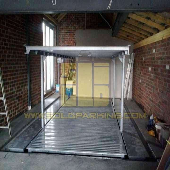CE In-Ground Car Lift 2500kg Cubic Parking System Garage Equipment ...