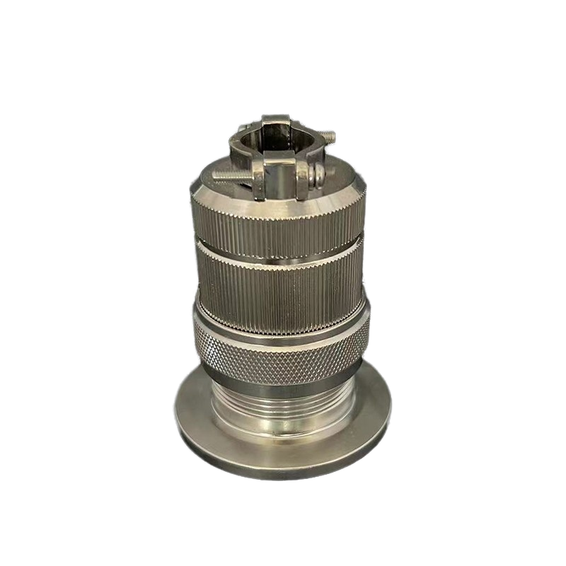 Laboratory Ultra-high Vacuum Flange Quick Installation Glass Sintered ...