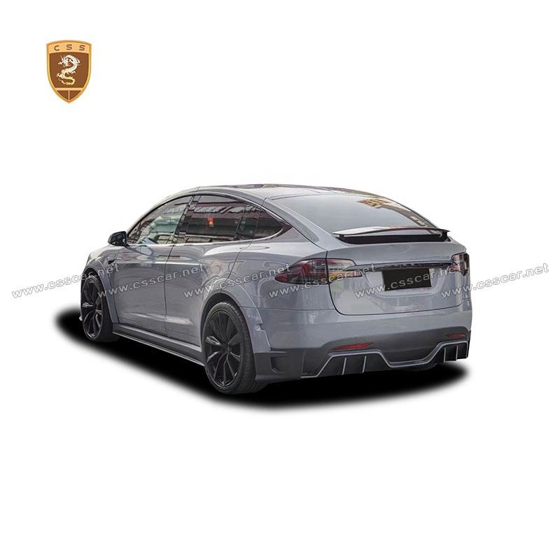 Real Carbon Fiber WideBody Kit for Tesla Model X TC Style Car Rear ...