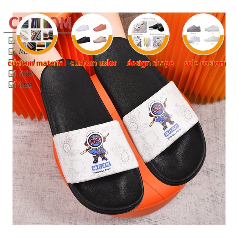 Creative Cow Leather Slippers Fashionable Outdoor Beach Shoes Sandals ...