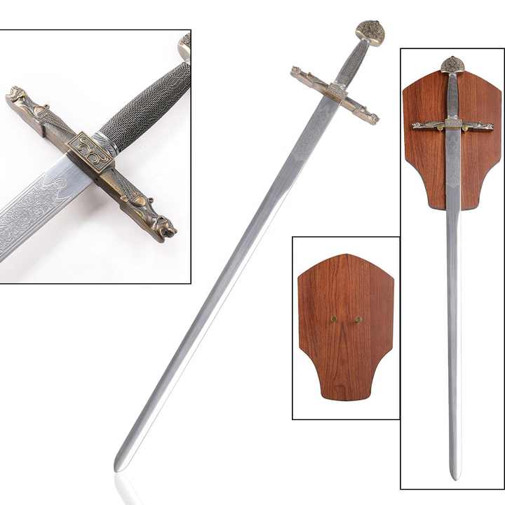European Medieval Charlemagne Joyeuse Real Sword For Sale - Buy ...