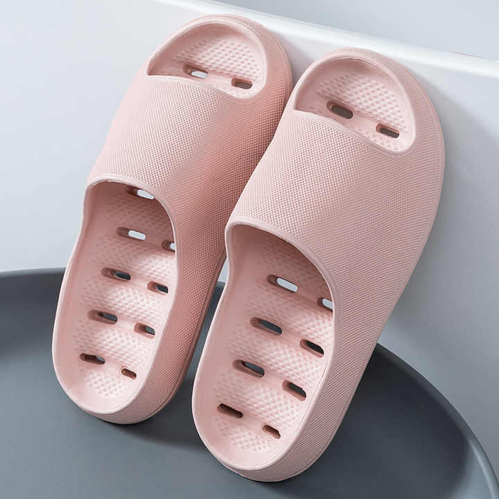 Water Resistance Custom Bath Anti Slip Plastic Bathroom Slipper For Men ...
