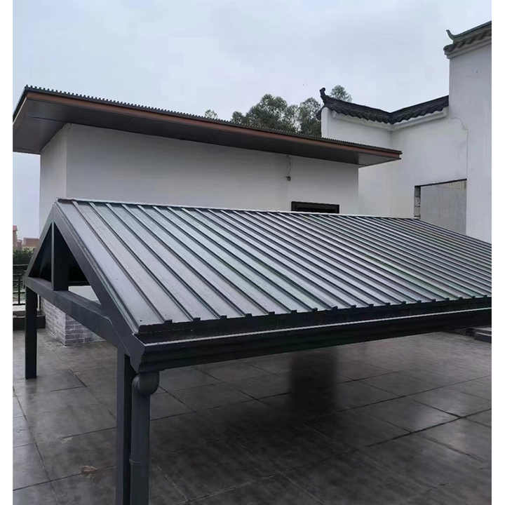 Double-Sided Alloy Roofing Panels Heavy-Duty Siding PU Roof Panels for ...
