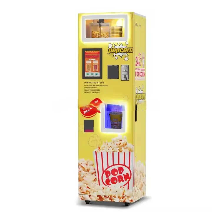 Commercial Mini Popcorn Vending Machine Bby Brand Metal Lead Material ...