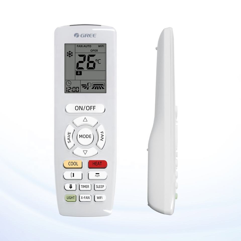 Gree Universal Air Conditioner Remote Controller - White Plastic