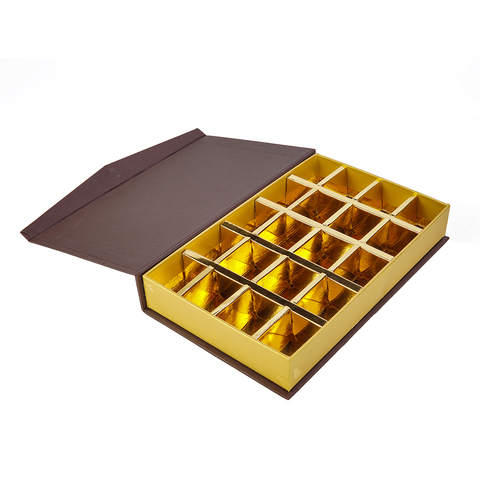 Solid Cardboard Plastic Dividers Insert Paper Chocolate Gift Box ...