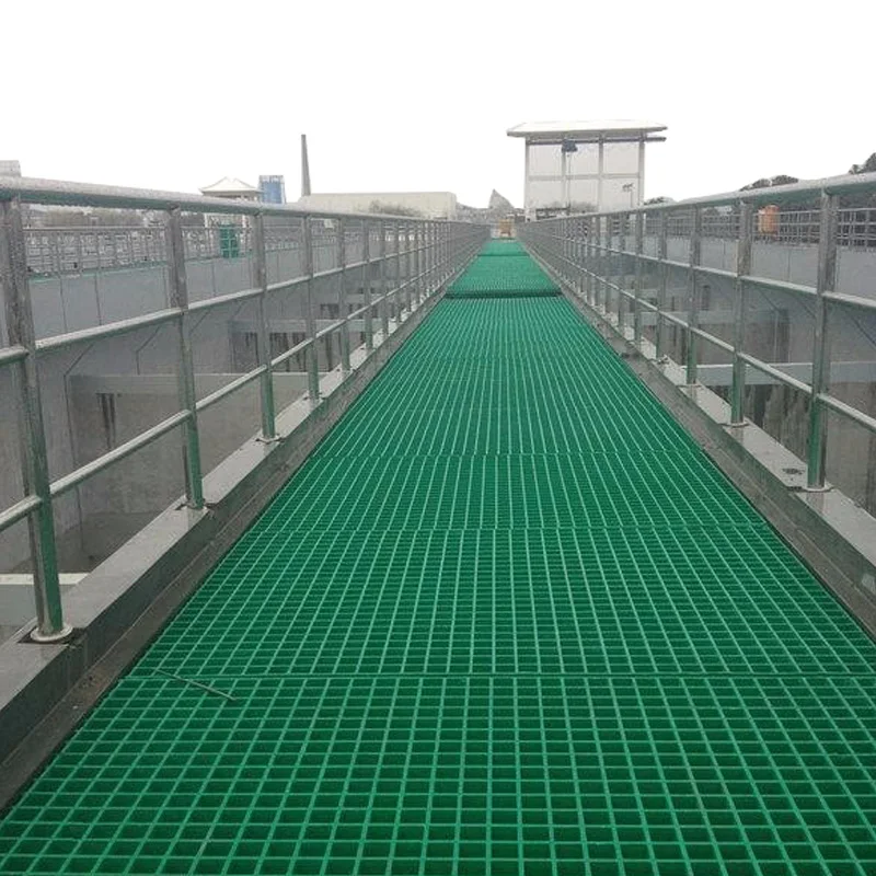 Durable Plastic Floor Grating - Fiberglass Reinforced Panels