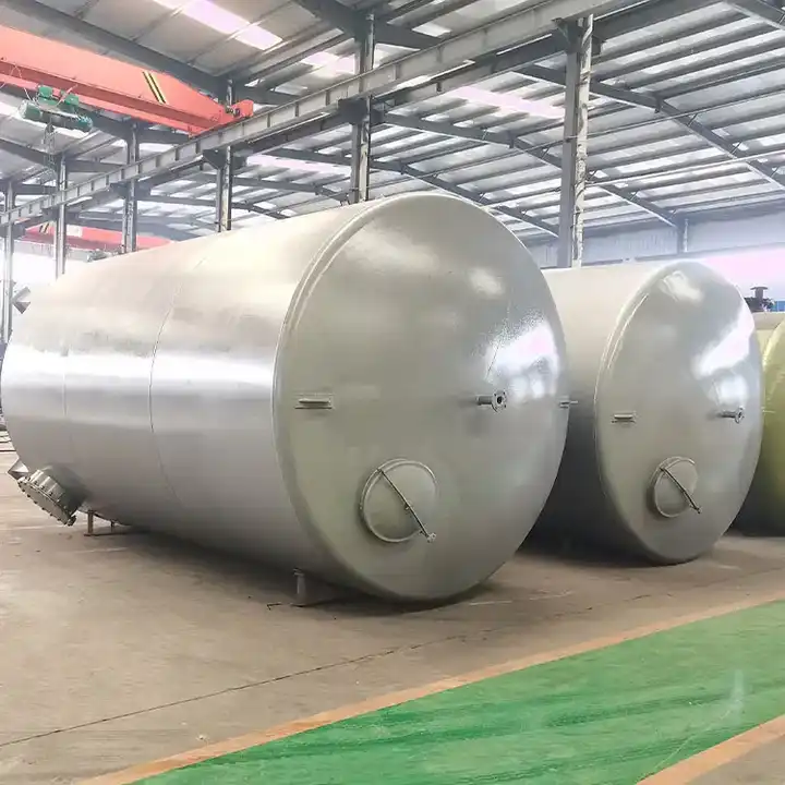 Pressure Tank Steel Horizontal Pressure Vessels Large Diameter Tank ...