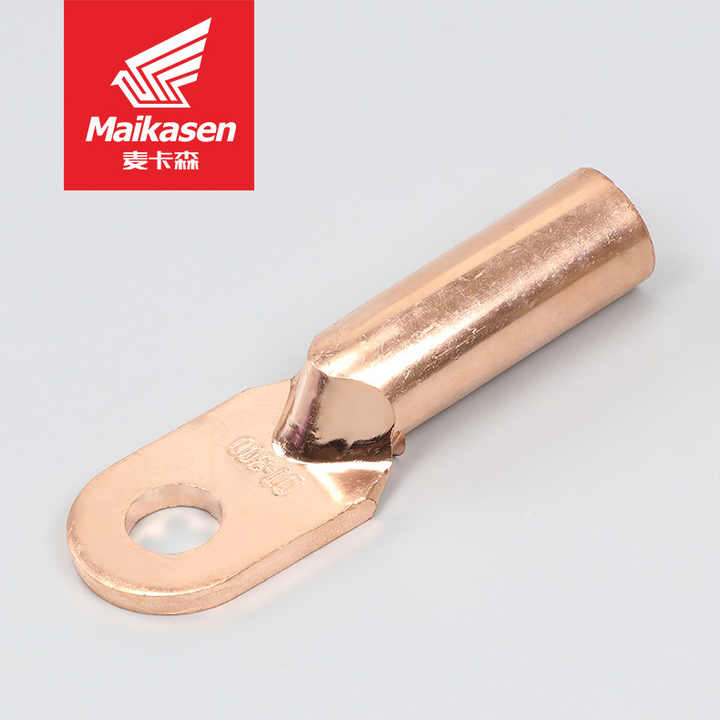 DT 10mm2-50mm2 Series Copper Lug Terminal with No Peeping Hole Copper ...
