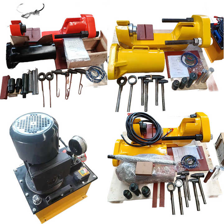 Hydraulic Track Pin Press Machine 50T-100T Capacity for Excavator ...