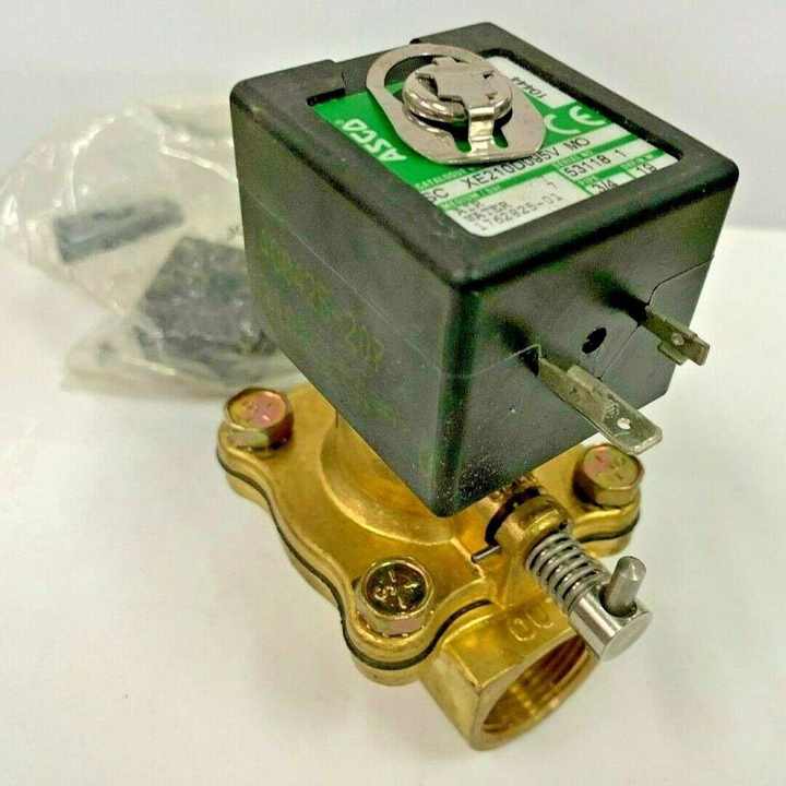 Emerson ASCOs Series 210 Solenoid Valves 100% New Original Electric Current 220V Industrial ...