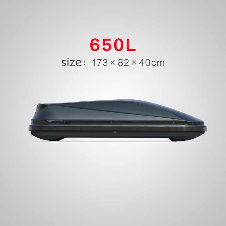 Large Capacity Car Roof Box - Dual-Sided Opening & Lockable