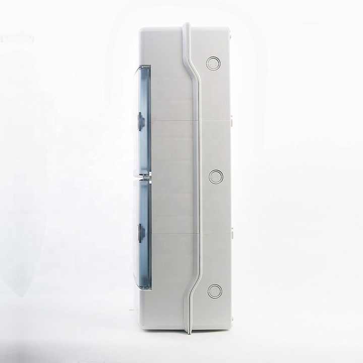 IP65 Outdoor Plastic Distribution Board - 39way 3 Din Rail