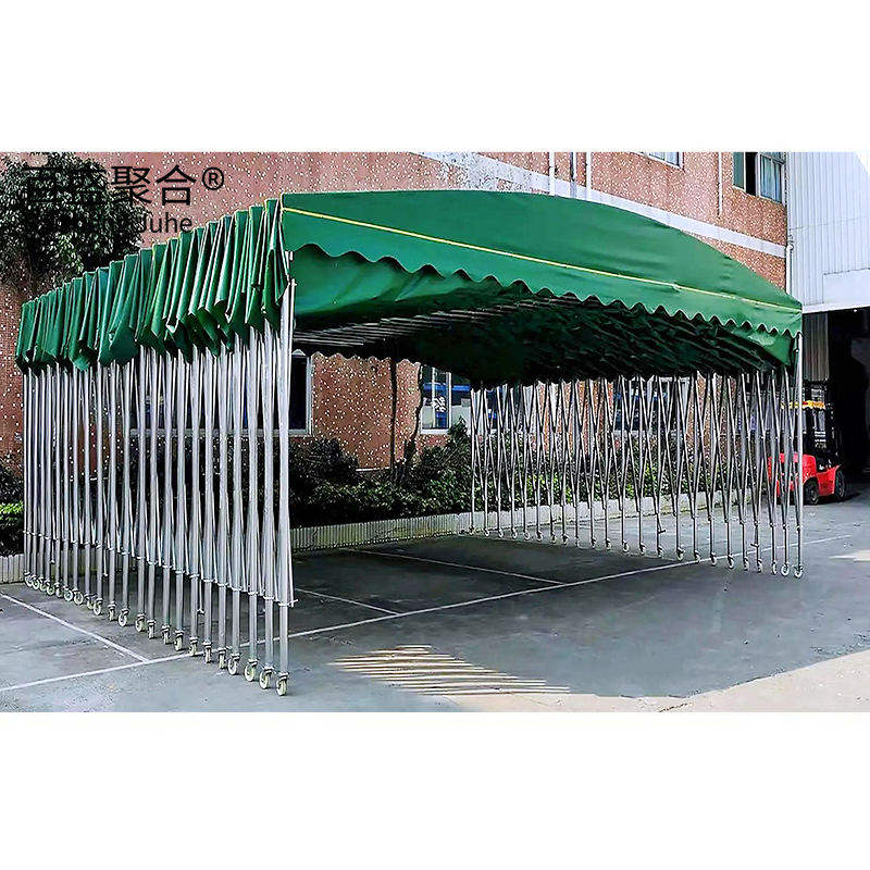 Outdoor General Car Parking Use Retractable Canopies Garage Push and ...