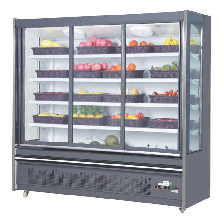 Supermarket Display Case Popular Commercial Meat Chiller Deli Fridge ...