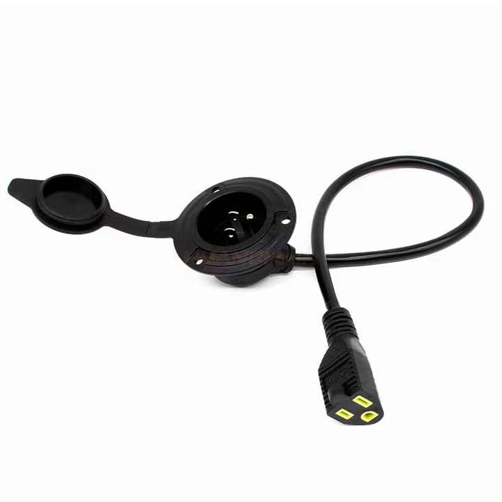 125V 15A Power RV Inlet Socket Charger Plug and Waterproof Electrical ...