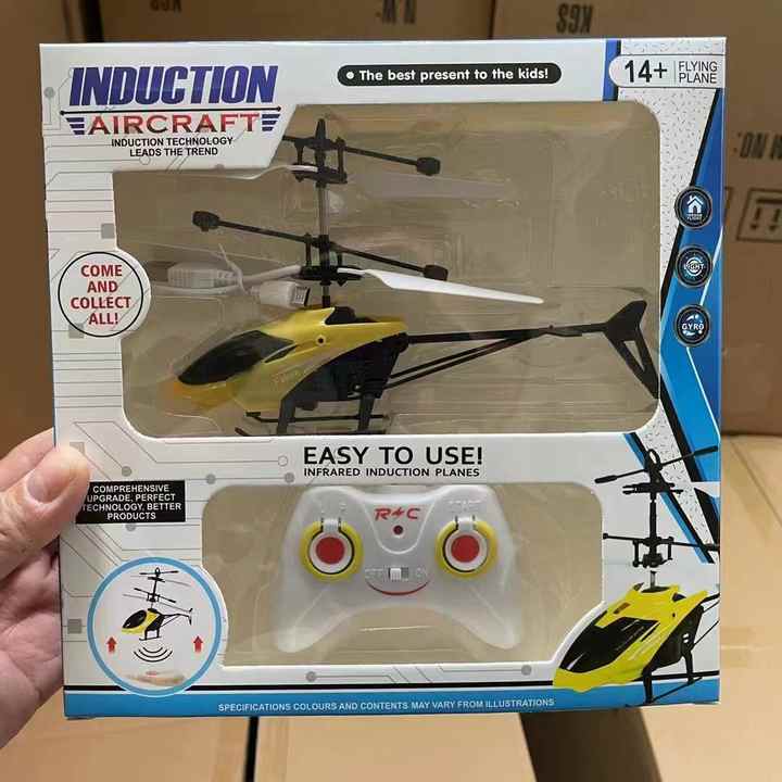 Mini Infrared Induction RC Helicopter Toy - Remote Control Helicopter Toys