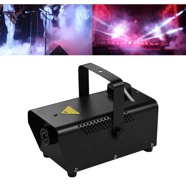 400 Watt Fogger Fog Smoke Machine with Wired Remote Control for Party ...