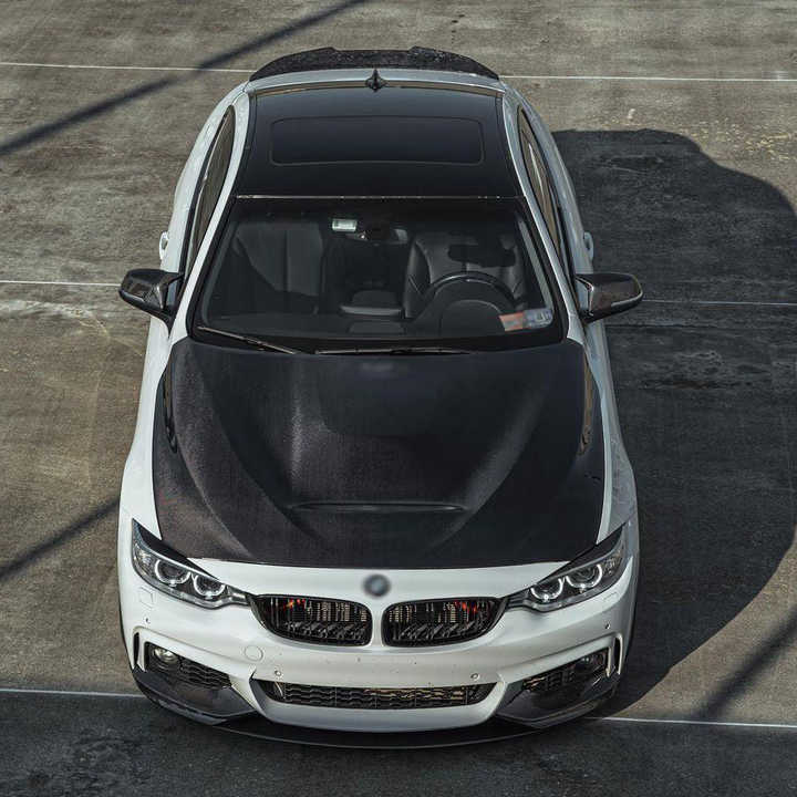 GTS Style Carbon Fiber Bonnet Hood for BMW F30 F32 F33 M3 M4 | Upgrade ...