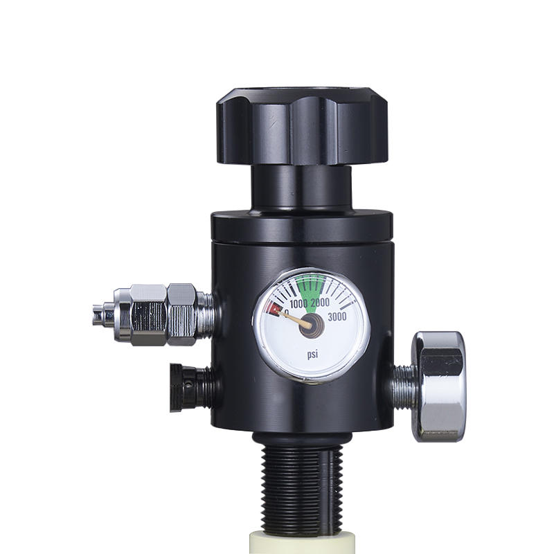pcp regulator paintball air gun pcp Output Pressure 0-300psi Mini CO2 ...
