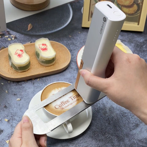 EVEBOT Food Digital Handheld Coffee Printer - Inkjet All Surfaces
