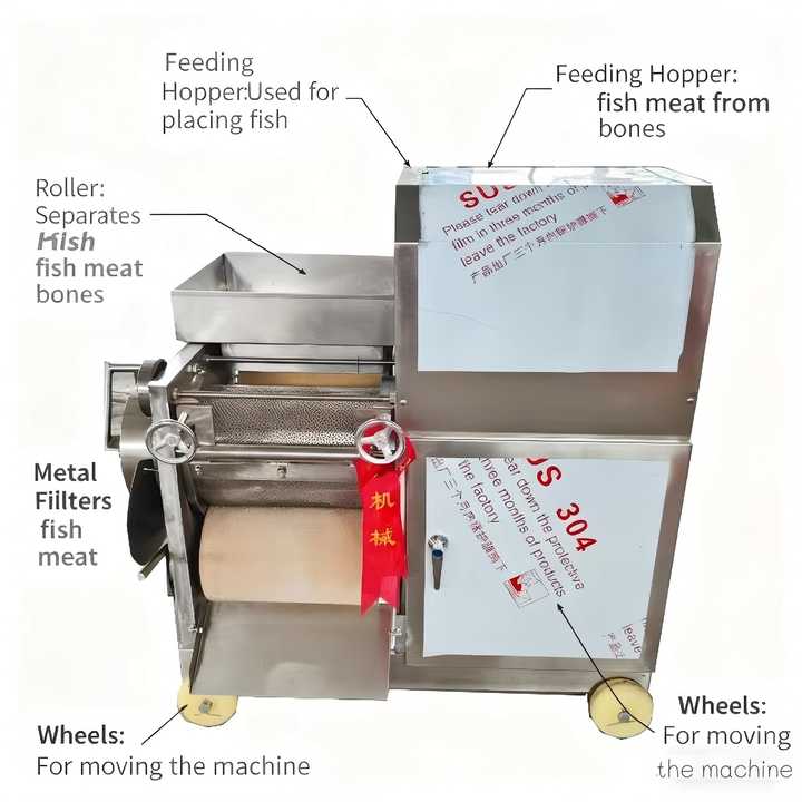Fish Deboning Machine for Sale Whole Stainless Steel Fish Remove Bone ...