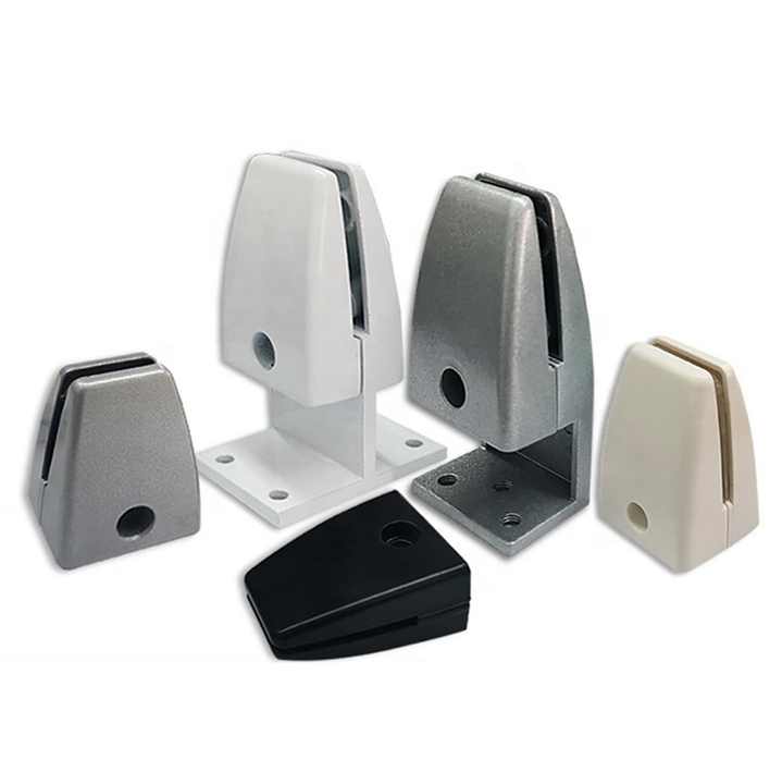 Office Cubicle Clips - Durable Stainless Steel Table Clamps