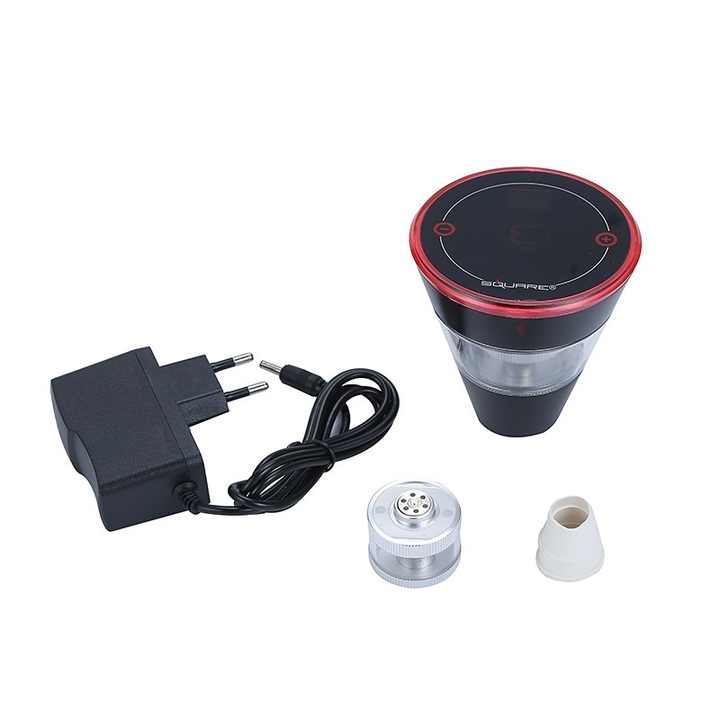 Square-E Shisha Hookah Head With Box Electronic Hookah Head Rechargeable Chicha Hookah ...