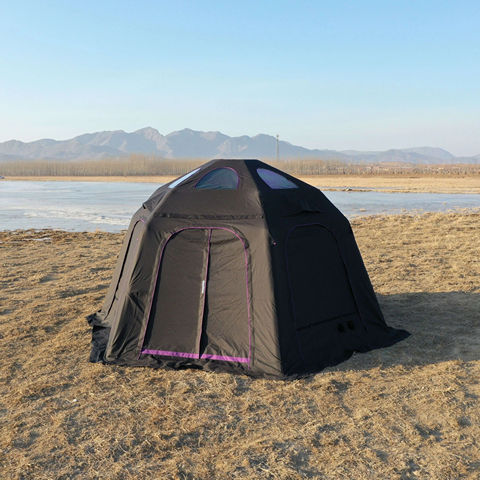 Woolf 9sqm Outdoor Camping Oxford Cloth Inflatable Tent