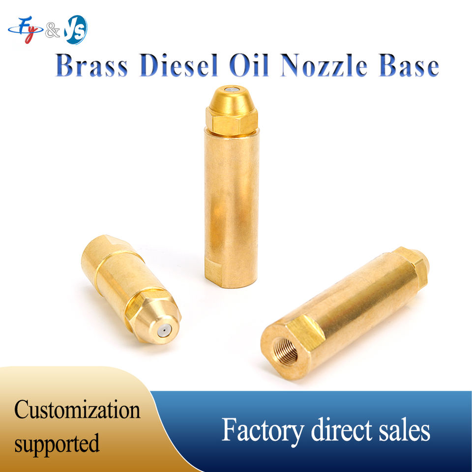 Brass Diesel Oil Nozzle Base Methanol Burner Accessories Oil Burner ...
