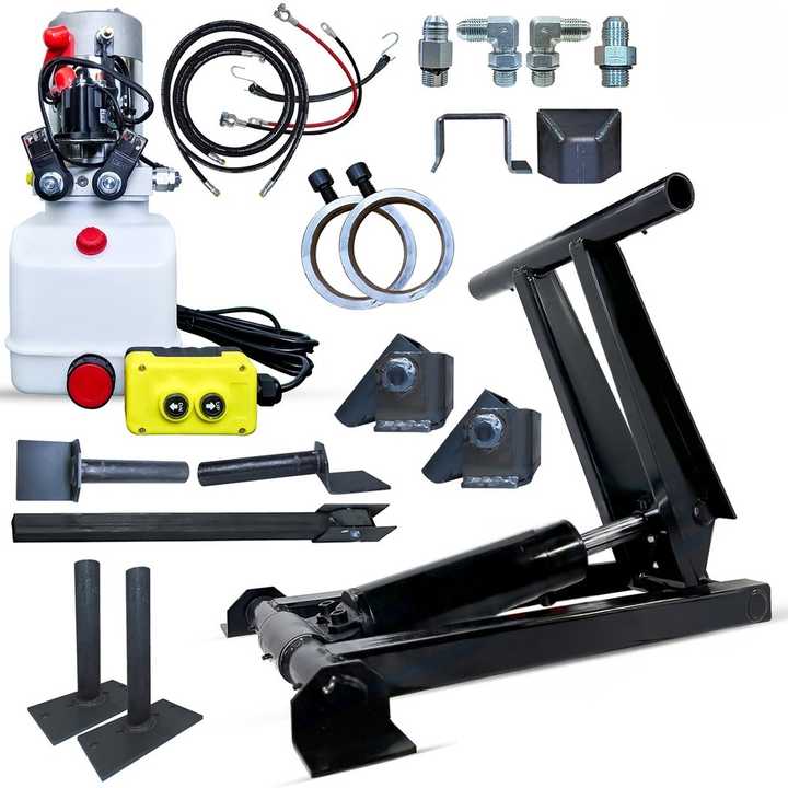 High-Quality PH310 4 Ton Hydraulic Power Unit Uhk Series Hydraulic Cylinder for Dump Truck ...