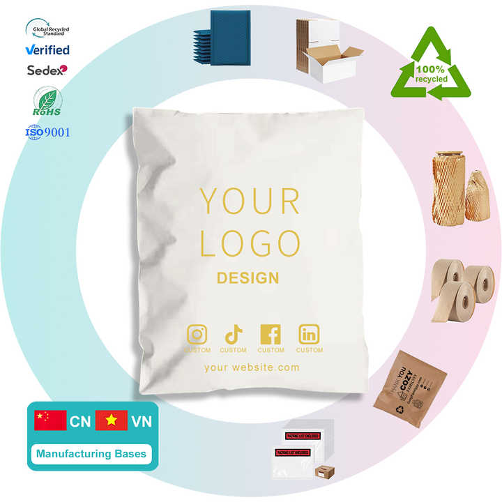 Eco-friendly Express Bag Biodegradable Poly Mailer Custom Print ...