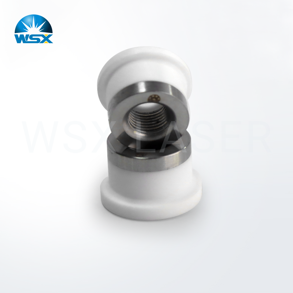 OEM ODM Original Fiber Laser Ceramic Ring WTC-05A M8 17.8mm Nozzles ...