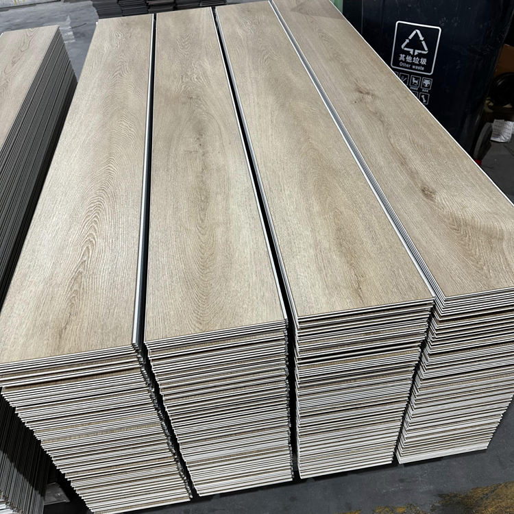 Indoor Non-Slip SPC Vinyl Flooring PVC Vinyl Plank Laminated Click Lock ...