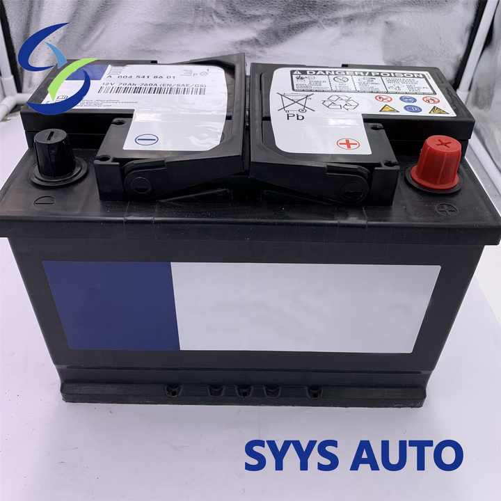 0045418601 Car Battery For Mercedes Benz AGM VRLA A0045418601 A004 541 ...