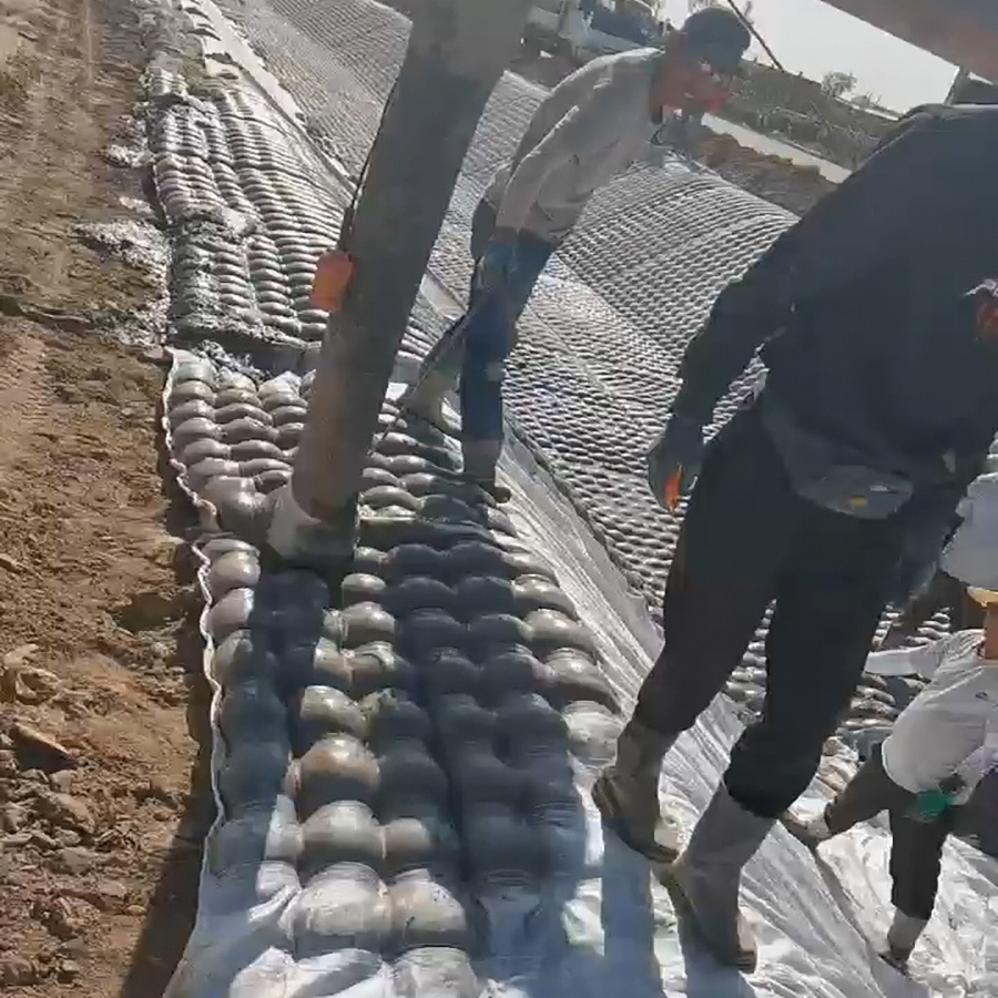 Buy Fabric Formed Concrete Price for Slope Protection | Durable Cement ...