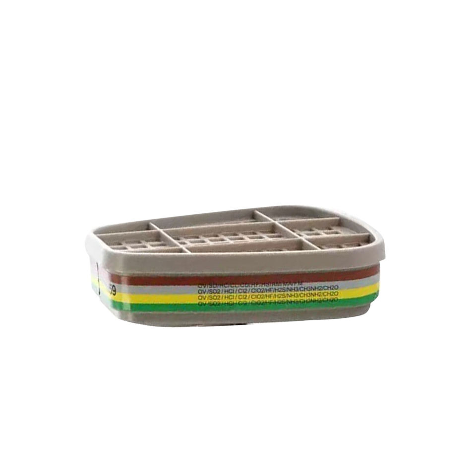 High Quality 6059 Acid Gas Filter Cartridge Organic Vapor Protection ...