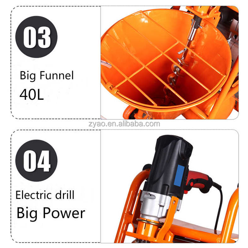 Professional Mortar Texture Sprayer Machine Spray Painter Shotcrete ...