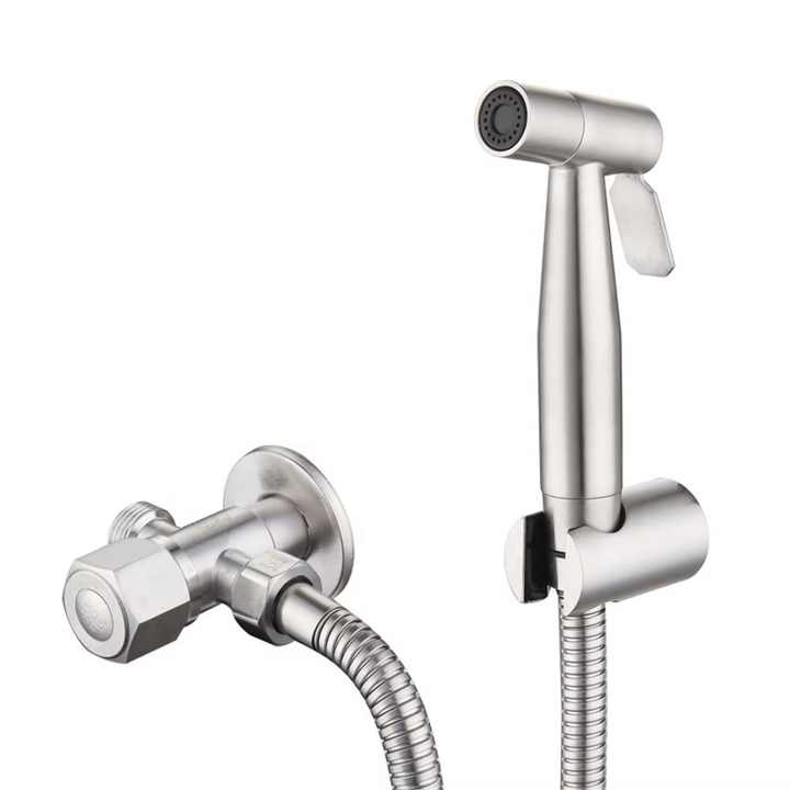 Matt Black Toilet Concealed Hot and Cold Bidet Spray Set Hand Held ...