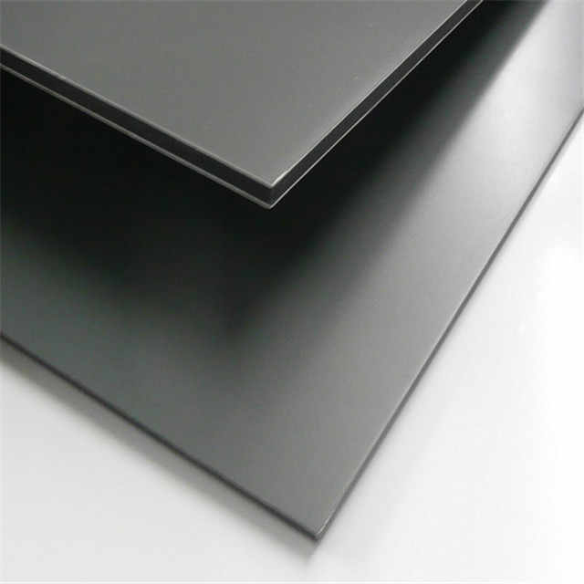 4mm Silver Metallic/Brush Color Coated Alucobond 1220x2440mm Aluminum ...