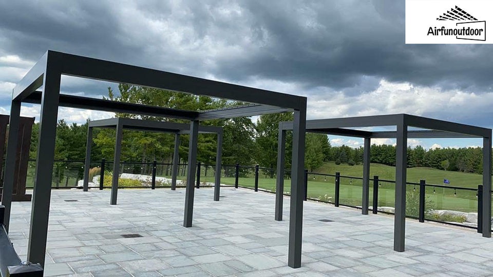 Professional Balinese Aluminium Pergola 3x5 Backyard Tent Gazebo for ...
