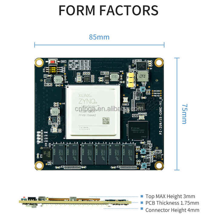 Puzhi PZ-ZU15EG-SOM Xilinx ZYNQ Ultrascale+ XCZU15EG FPGA Core Board