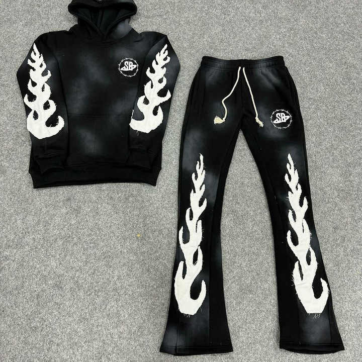 DCY 2025 Trending Product French Terry Tracksuit Sun Faded,Custom ...