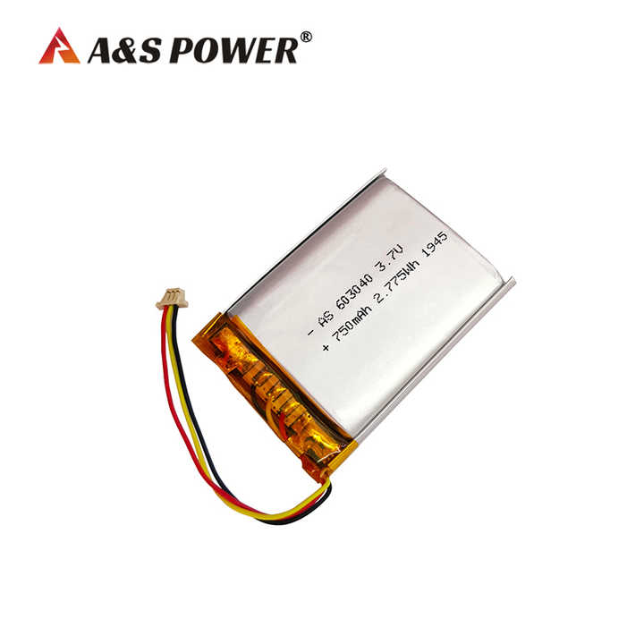 18Years Factory IEC62133 UL1642 Rechargeable 603040 3.7V 750mAh Lithium ...