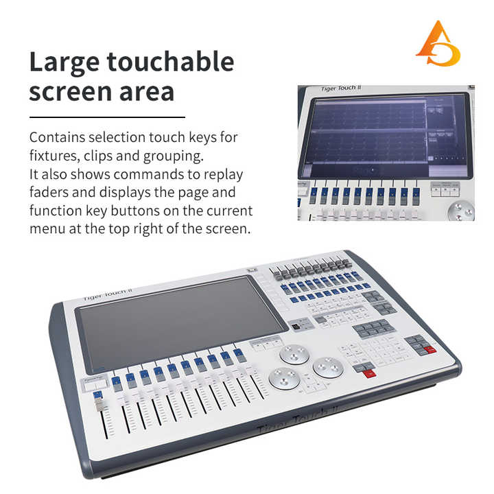 Factory Stage Lighting tiger Touch II Console Lighting Console Dmx 512 ...