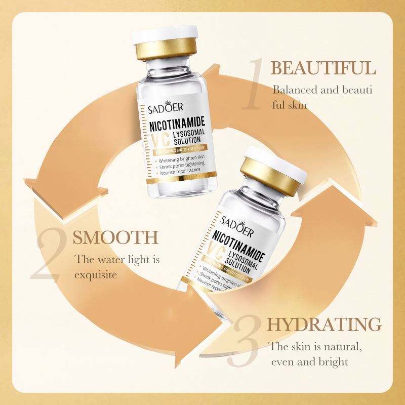 Sadoer Face Serum Nicotinamide Vitamin C Moisturizing Anti-acne Private Label Anti-wrinkle ...