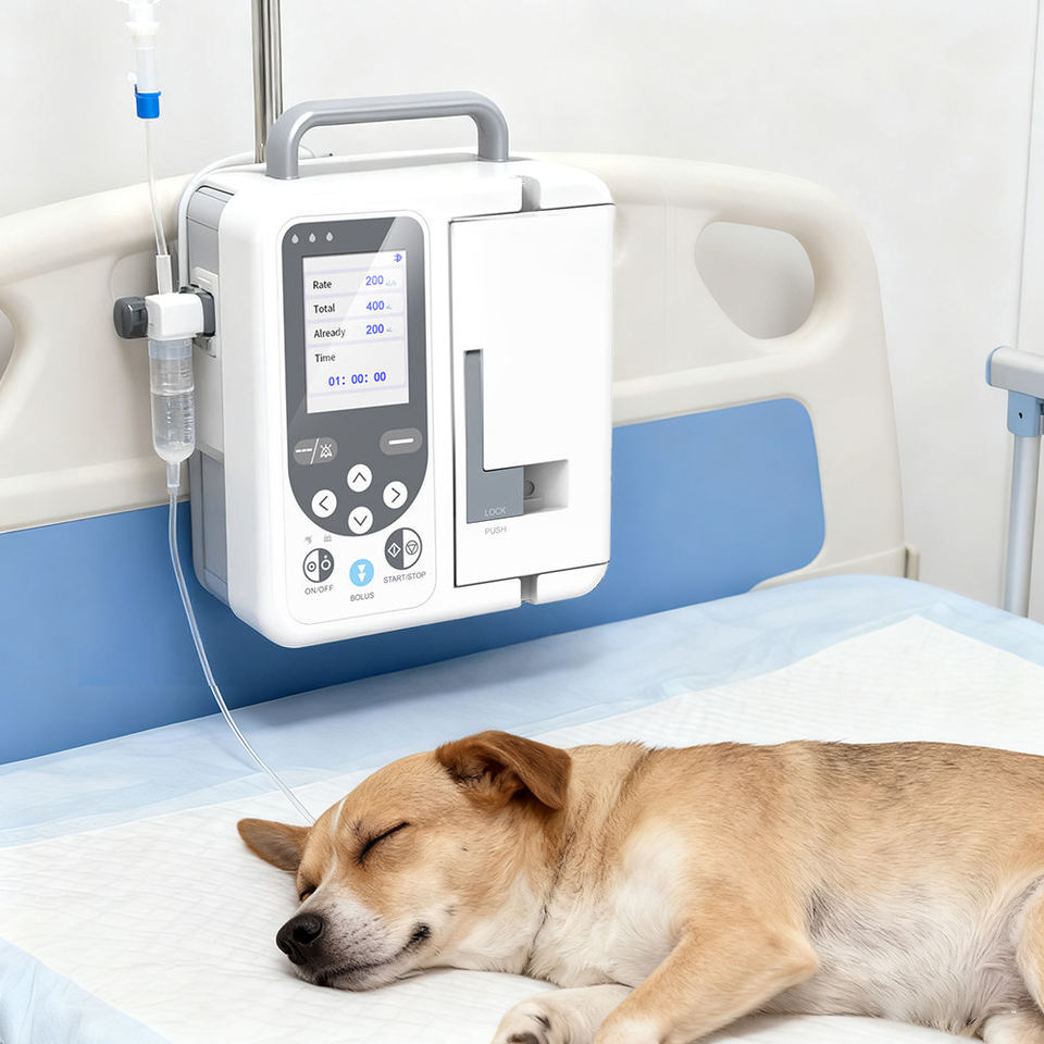 CONTEC SP750VET Veterinary Infusion Pump for Animal Hospital Clinic Use ...