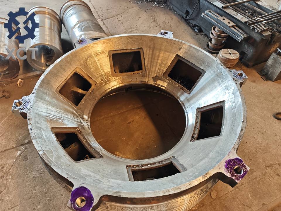 High-Strength Crusher Head Nut Mining Machine Cone Crusher Parts ...